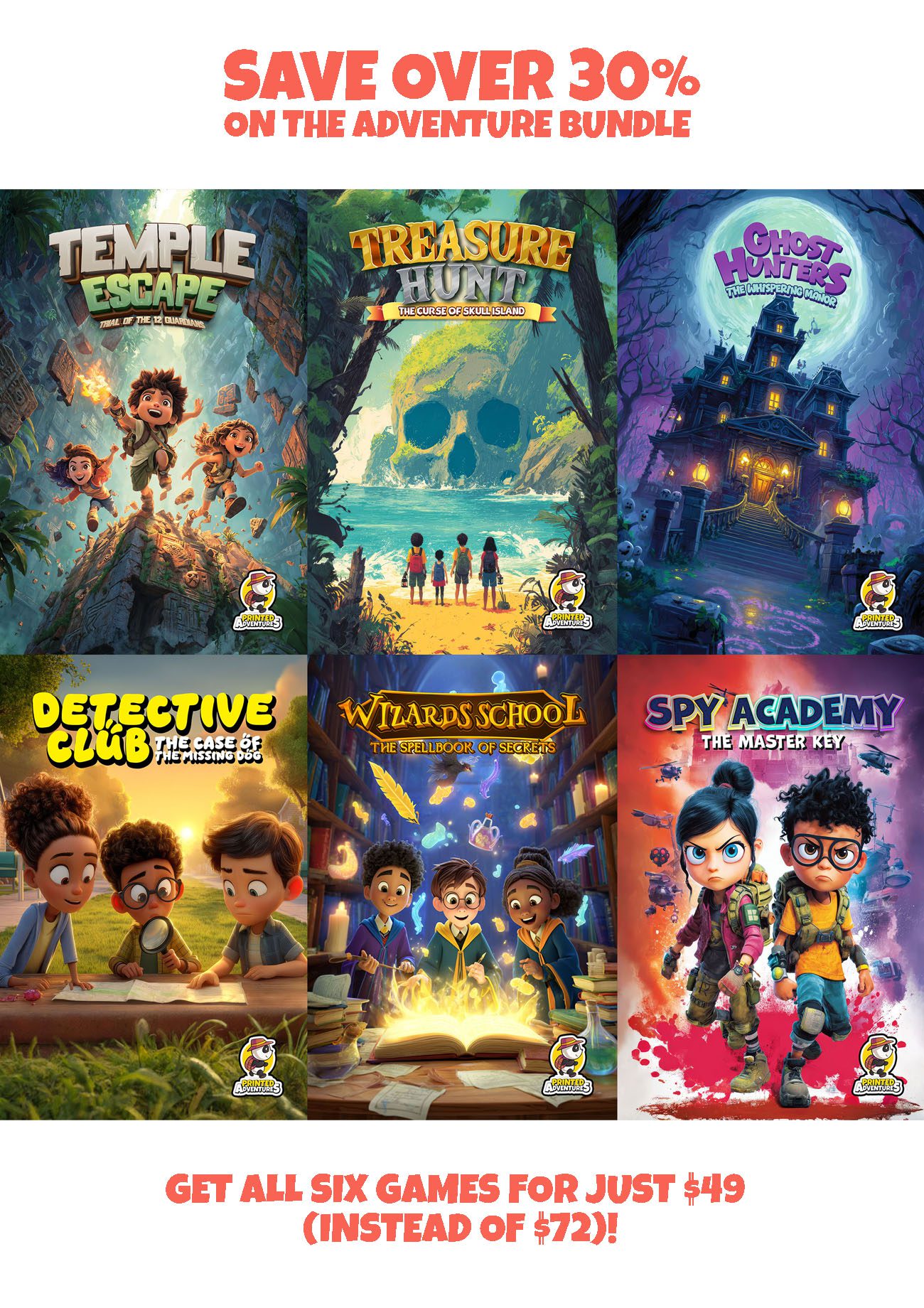 Adventure Bundle · Printed Adventures